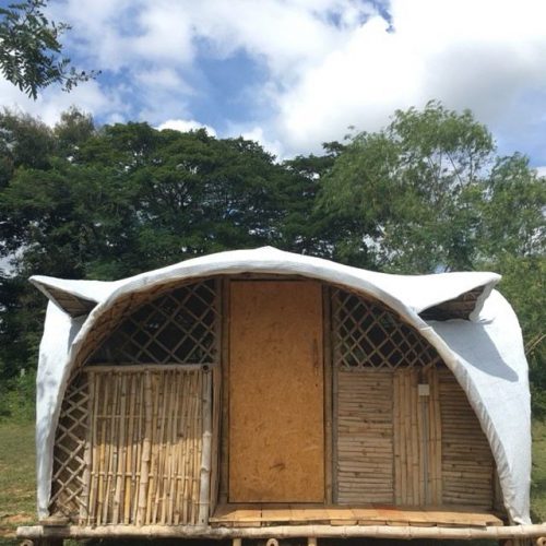 Shalini – YOUTH HUT – Auroville Bamboo Centre